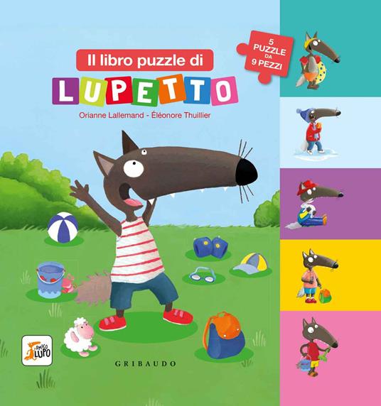 Il libro puzzle di Lupetto. Amico lupo. Ediz. a colori - Orianne ...