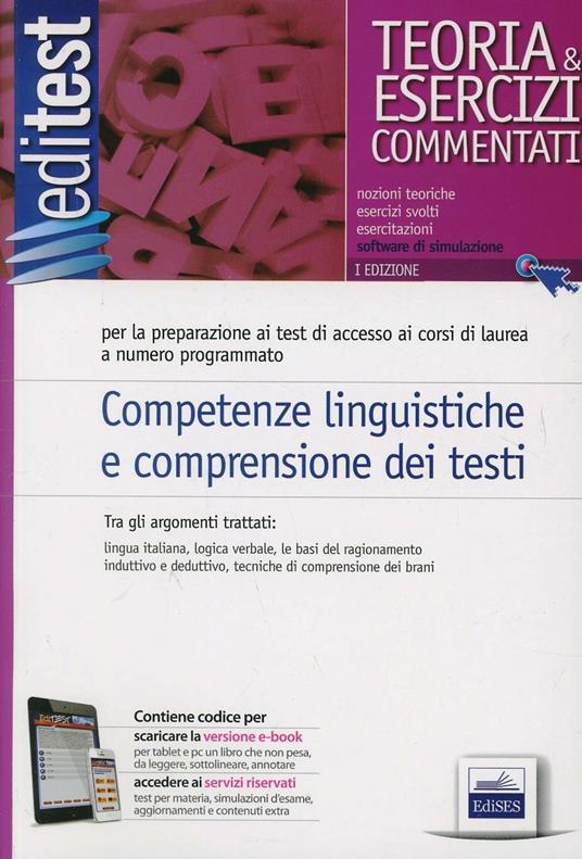 Competenze linguistiche e comprensione dei testi. Teoria e esercizi ...