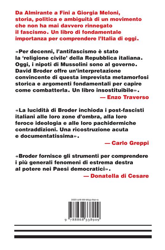 I nipoti di Mussolini. Il fascismo nell'Italia contemporanea - David ...