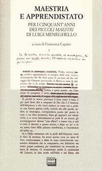 Maestria e apprendistato. Per i cinquant'anni dei «Piccoli maestri» di ...