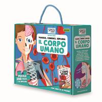 Il corpo umano. Viaggia, conosci, esplora. Ediz. a colori. Con puzzle ...
