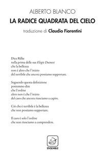 La radice quadrata del cielo - Alberto Blanco - Libro - Ensemble - | IBS