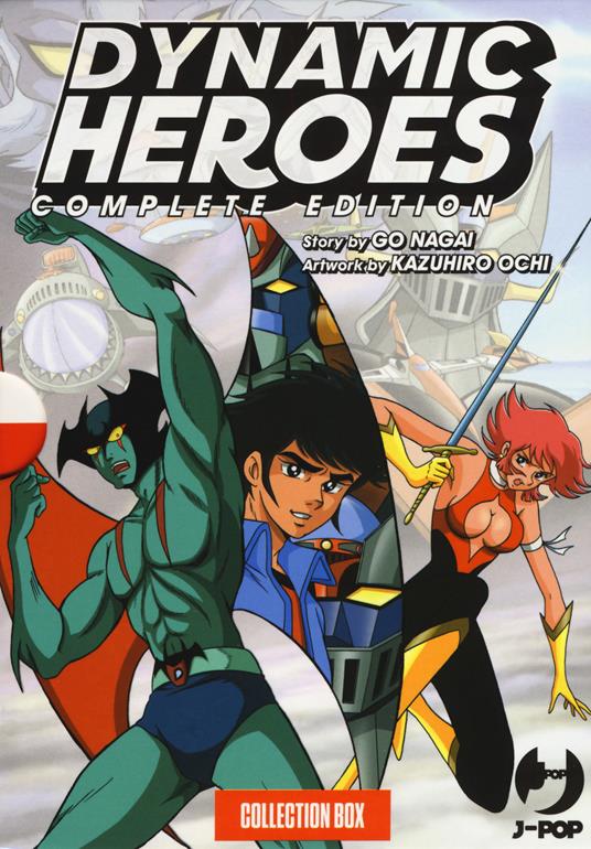 Dynamic heroes. Box. Vol. 1-4 - Go Nagai - Libro - Edizioni BD - J-POP ...