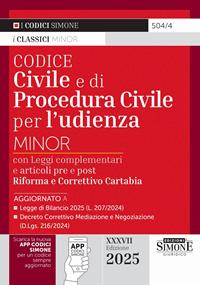 Codice civile e di procedura civile per l'udienza. Ediz. minor. Con app ...