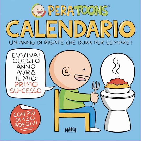 Pera Toons. Calendario da parete. Con Adesivi - Pera Toons - Libro ...