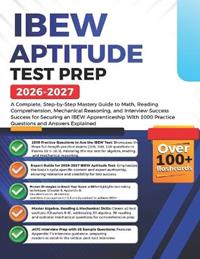 IBEW Aptitude Test Prep 2026-2027: A Complete, Step-by-Step Mastery ...
