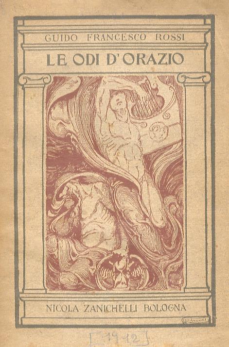 Le Odi di Q. Orazio Flacco tradotte in versi italiani - I cinque libri ...