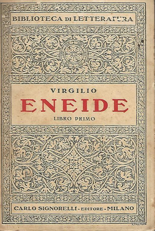 Eneide Libro primo - Publio Virgilio Marone - Libro Usato - Carlo ...