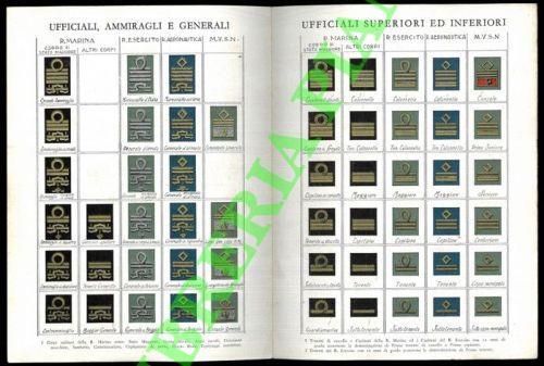 Tabelle comparative fra i gradi della R. Marina del R. Esercito della R ...
