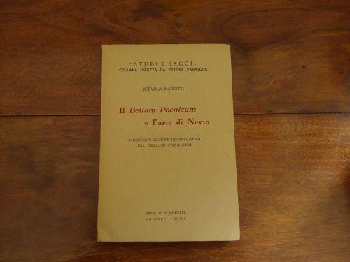 Il Bellum poenicum e l'arte di Nievo - Scevola Mariotti - Libro Usato - Carlo Signorelli Editore ...