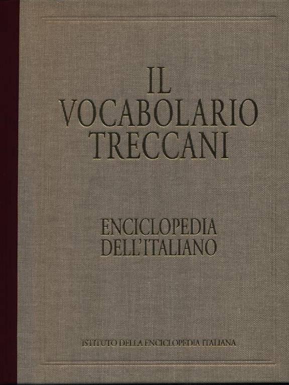 Il vocabolario Treccani 5vv - Libro Usato - istituto della Enciclopedia ...