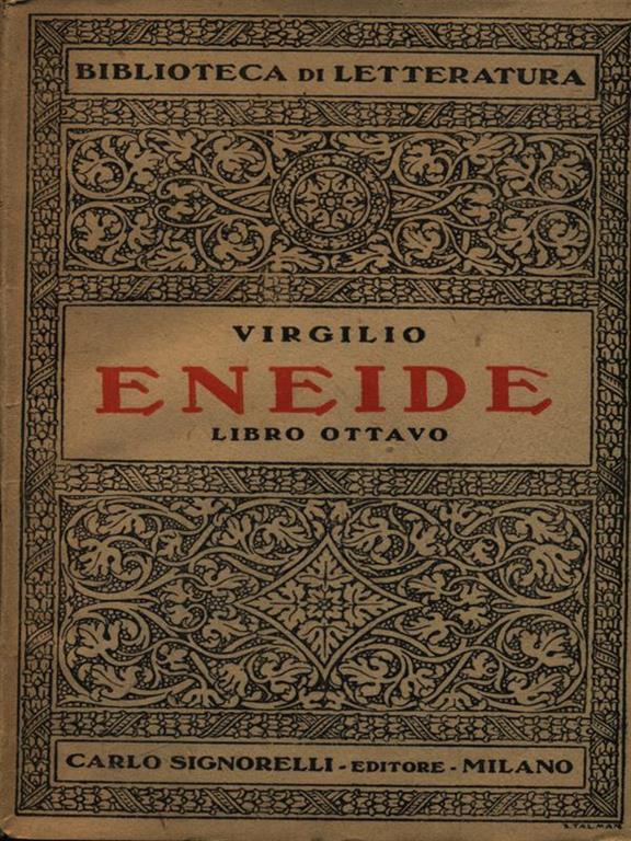 Eneide. Libro ottavo - Publio Virgilio Marone - Libro Usato - Carlo ...