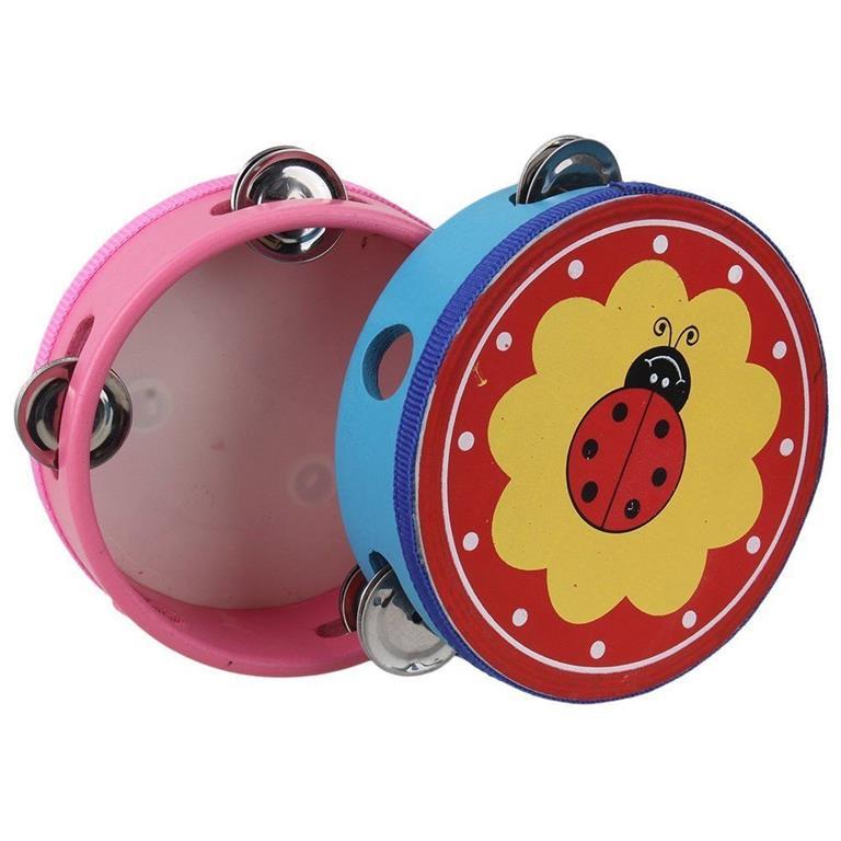 Tamburello Tamburo Colorato Gioco Giocattolo Musicale Musica Bambini ...