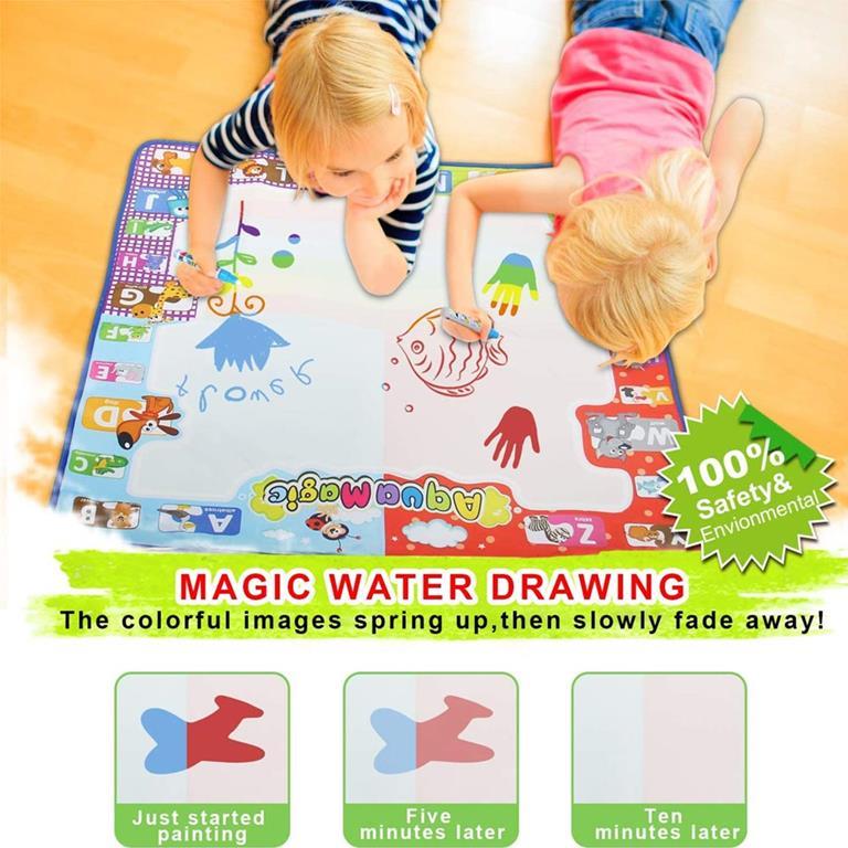 Tappeto Magico Lavagna Gioco Bambini con Pennarelli Acqua Formine ...