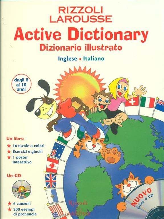Active Dictionary. Dizionario illustrato inglese-italiano (8-10 anni ...